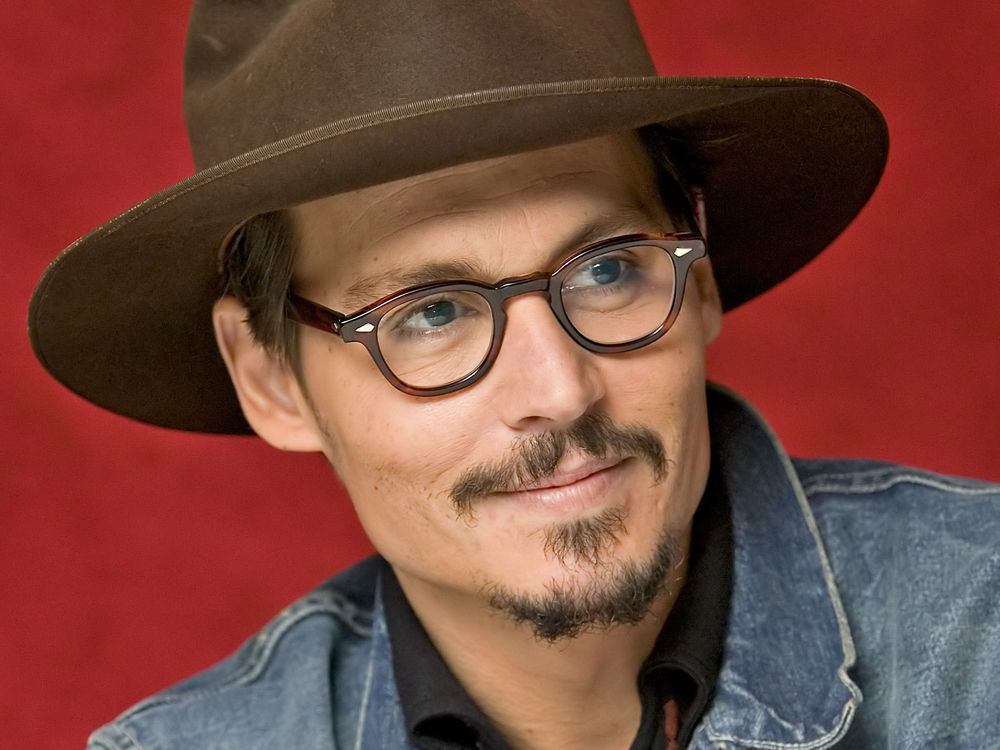 Обои на рабочий стол Джон Кристофер Джонни Депп II (John Christopher «Johnny» Depp II) в шляпе ...