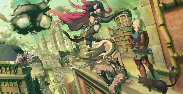 Обои на рабочий стол Персонаж Raven / Рэйвен из игры Gravity Daze, by Z ...