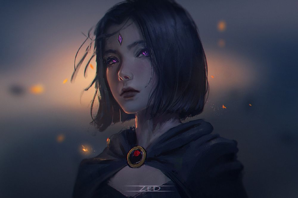 Обои на рабочий стол Персонаж Raven / Рэйвен из игры Gravity Daze, by Z ...
