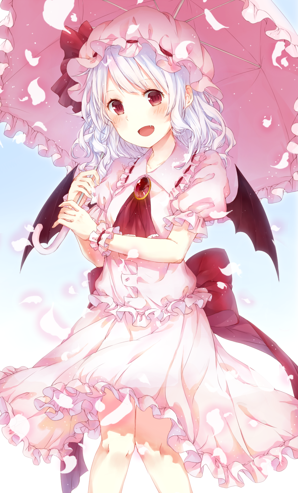 Фото Ремилия Скарлет / Remilia Scarlet из игры Тохо / Touhou в розовом ...