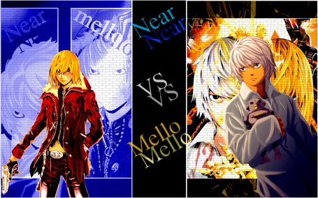 Фото Near vs Mello, аниме Death note / Тетрадь смерти