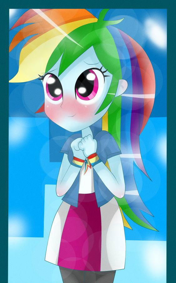 Фото Рейнбоу Деш / Rainbow Dash из мультсериала Мои маленькие пони ...