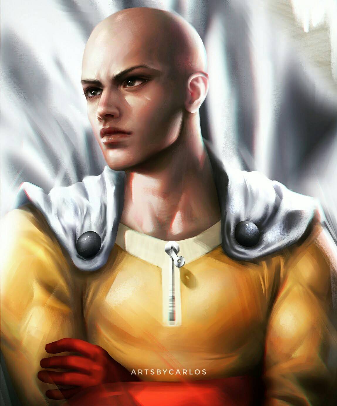 Фото Saitama / Сайтама из аниме One Punch Man / ВанПанчМен, by artsbycarlos