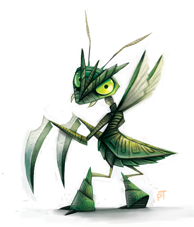 Фото Scyther / Скайтер из аниме Pokemon / Покемон, by Cryptid-Creations
