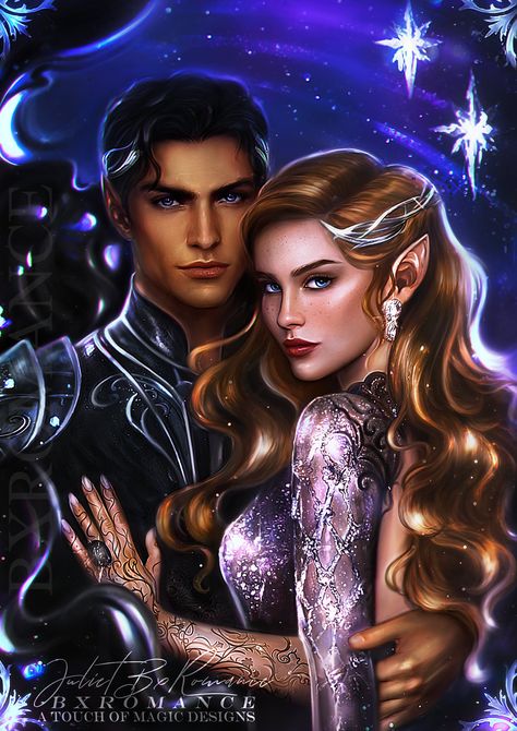 Фото Feyre / Фейра и Rhysand / Рисанд под звездным небом - персонажи ...
